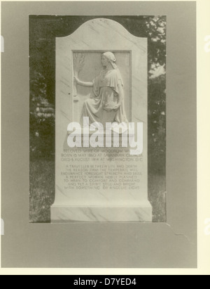 The gravestone of Ellen Axson Wilson, the first wife of President ...