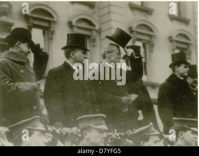 This image depicts Woodrow Wilson, the 28th President of the United ...