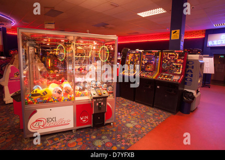 Arcade at Pontin's holiday camp Camber Sands, Rye,Sussex, United ...