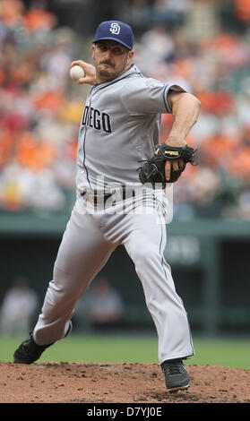 San Diego Padres pitcher Jason Adam throws during the eighth inning of ...