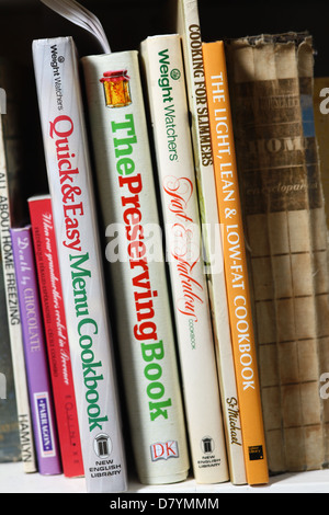 collection of assorted cookbooks Stock Photo - Alamy