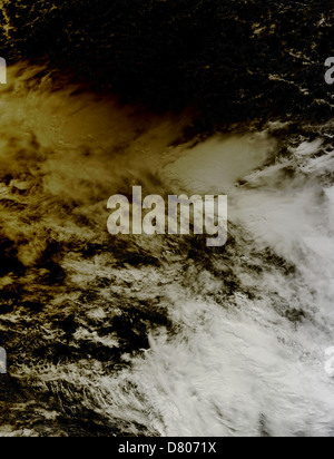 Solar Eclipse's Shadow on Earth Stock Photo - Alamy