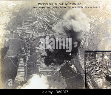 A photograph showing an 8th Air Force bombing mission during World War ...
