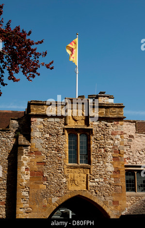 Taunton Castle, Somerset, England, UK Stock Photo - Alamy
