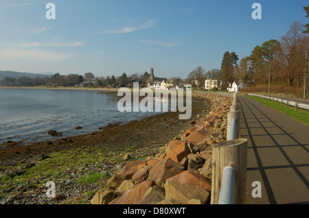Waterfront at Rhu on the Gareloch, Scotland Stock Photo - Alamy