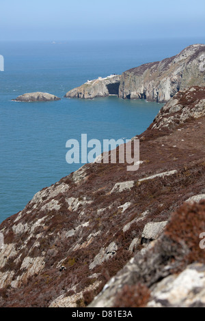 North Stack fog warning station, Holy Island, Anglesey, North Wales ...