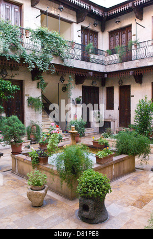 Internal Courtyard of a traditional Ottoman house, now the boutique ...