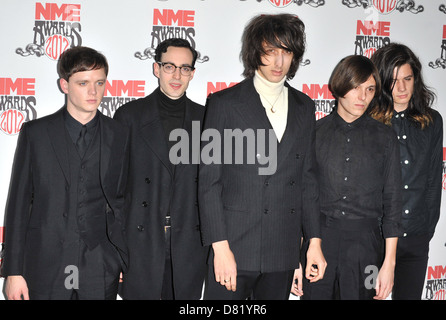 The Horrors The NME Awards 2012 held at The Brixton Academy - Press ...