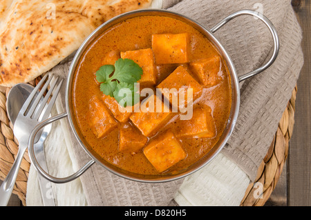Kadai Paneer Gravy in a Balti Dish: A traditional vegetarian Indian ...