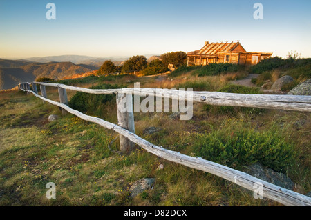 Famous Craig's Hut from the film "The Man from Snowy River Stock Photo ...