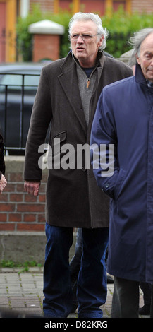 Emmet Bergin The funeral of David Kelly held at the Church of the ...