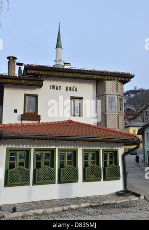 The Inat Kuca or The House of Spite is a traditional Bosnian restaurant ...