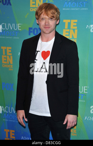 Rupert Grint 2011 Teen Choice Awards held at Gibson Amphitheatre ...