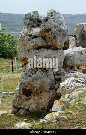 Skorba Prehistoric Temple, Malta Stock Photo - Alamy