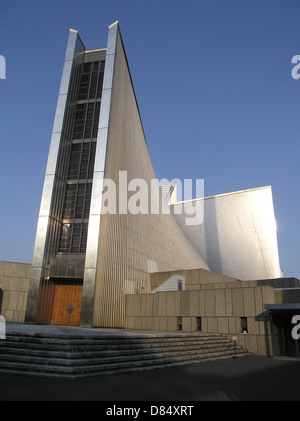 The Tokyo Cathedral, designed by Tange Kenzo and Sekiguchi, is ...