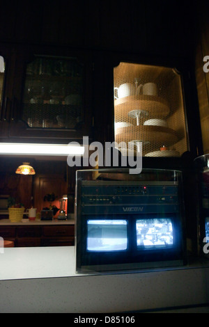 Security cameras are seen in Elvis Presley's mansion Graceland in ...