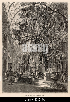 Interior of The Great Exhibition 1851 Stock Photo - Alamy