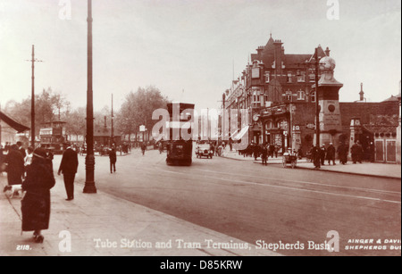 Shepherd's Bush tube station Stock Photo - Alamy