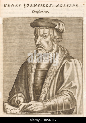 Heinrich Cornelius Agrippa, German philosopher Stock Photo - Alamy
