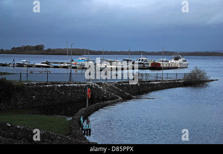 Knockninny Jetty and Marina, Upper Lough Erne, County Fermanagh ...
