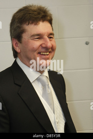 Canadian snooker player Kirk Stevens. June 1986 Stock Photo: 84186008 ...