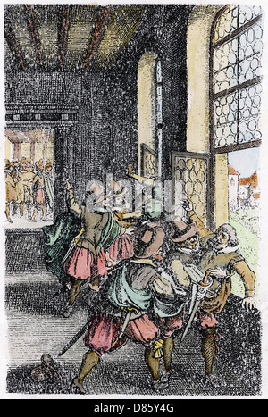 Defenestration of Prague Stock Photo - Alamy