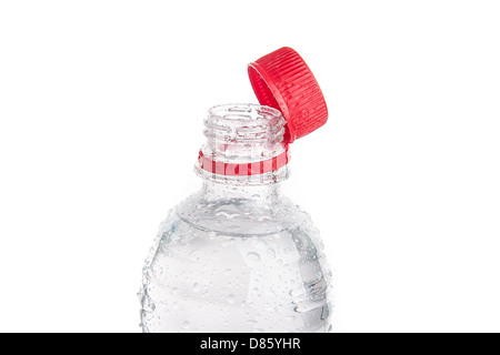 Plastic bottles of drinking water isolated Stock Photo - Alamy
