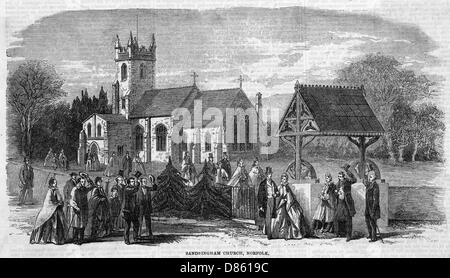 Sandringham Church, Norfolk Stock Photo - Alamy