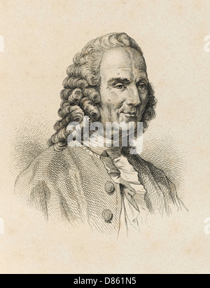 Jean Philippe Rameau (1683-1764) French composer and musicologist Stock ...