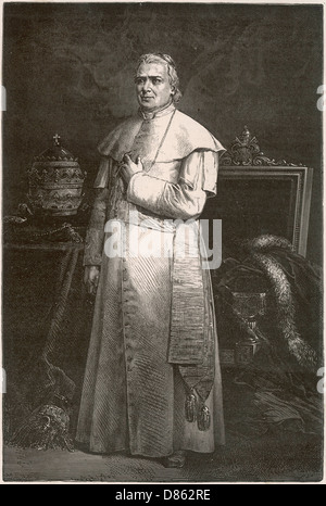 POPE PIUS IX Stock Photo - Alamy