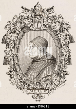 POPE SIXTUS IV Stock Photo - Alamy