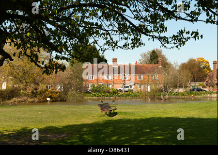 Matfield village, green (the largest in Kent) UK Stock Photo - Alamy