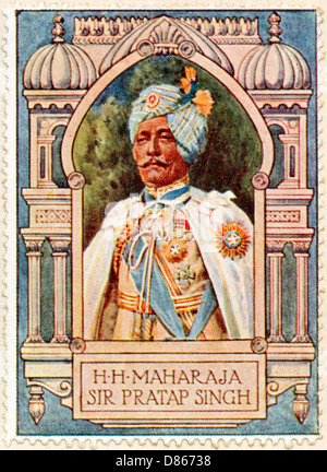 General Sri Pratap Singh Sahib Bahadur of Idar (1845-1922) Maharaja of ...
