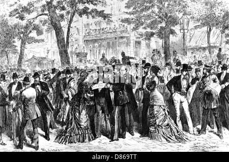 Assassination attempt on Kaiser Wilhelm I Stock Photo - Alamy