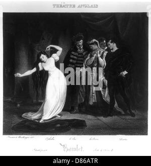 Hamlet. Act IV Scene 5 'Ophelia sings: They bore him barefaced on the ...