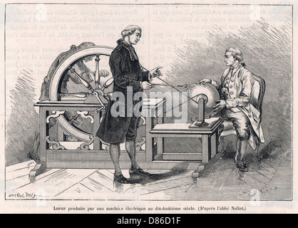 The electrical experiments of Jean-Antoine NOLLET, abbe and professor ...