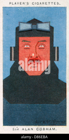 Sir Alan Cobham, English aviation pioneer Stock Photo - Alamy