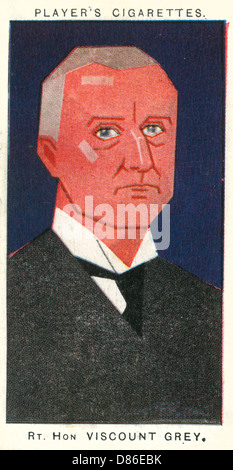 Edward Grey, 1st Viscount Grey of Fallodon. Portrait. British Liberal ...