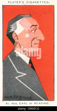Rufus Daniel Isaacs 1st Marquess Of Reading Stock Photo - Alamy
