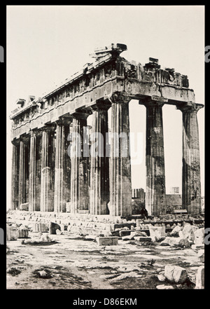 Athens. The Parthenon. 1900, Greece, Athens Stock Photo - Alamy