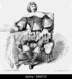 Jean-Louis Guez de Balzac, 1597 - 1654, a French writer, Historische ...