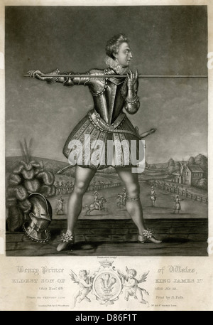 Henry Frederick Stuart, Prince of Wales 1610 Stock Photo - Alamy