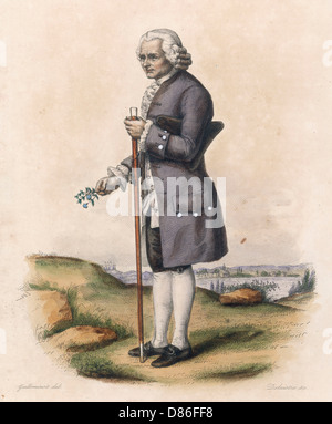 French Philosopher Jean Jacques Rousseau Stock Photo - Alamy