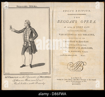 'The Beggar's Opera' 'The Beggar's Opera' by John Gay. Macheath. (Mr ...