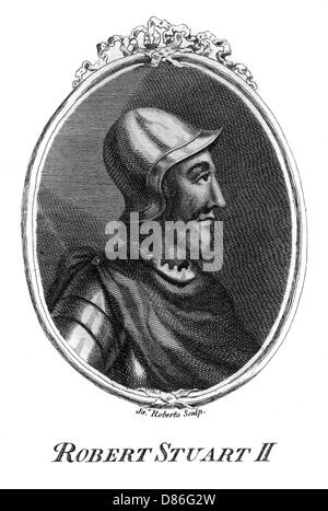 Robert II of Scotland, 1316 – 1390. King of Scots from 1371 to his ...