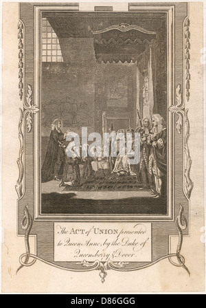ACT OF UNION 1707 Stock Photo - Alamy