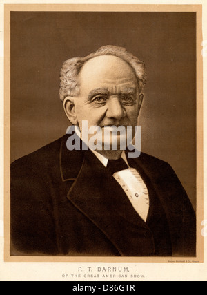 Phineas Taylor Barnum Stock Photo - Alamy