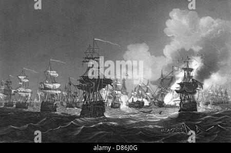 BATTLE OF THE NILE 1798. Aboukir Bay.French Revolutionary Wars. SMALL ...