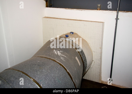 Fire stopping around air duct Stock Photo - Alamy