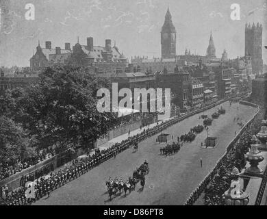 Diamond Jubilee of Queen Victoria 1897 Stock Photo - Alamy